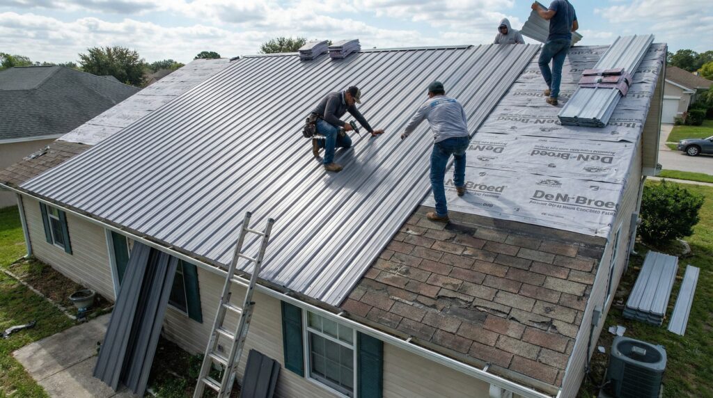 Metal Roof Over Shingles: Complete Guide To Pros, Cons And Installation ...
